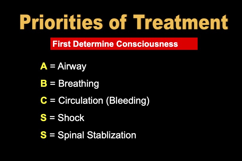 Priorities of Treatment | Road Guardians