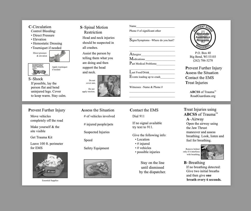 New Free PACT Cards | Road Guardians