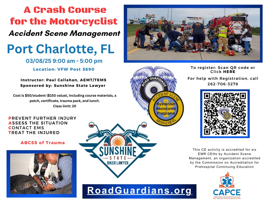 2025-03-08 – Port Charlotte, FL – Basic Class – 25-1043 | Road Guardians
